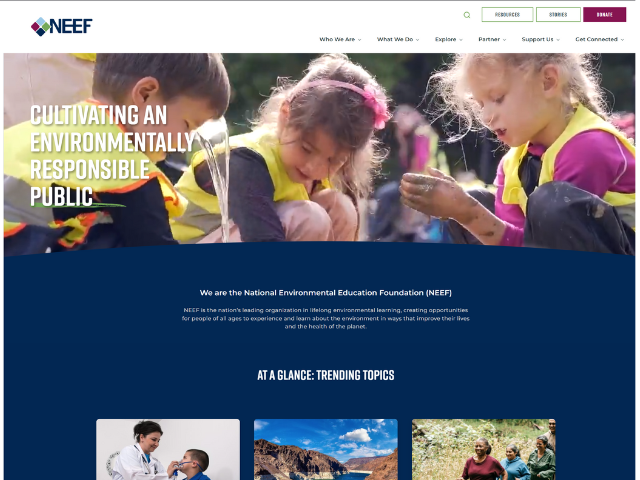 Introducing the New NEEFusa.org | The National Environmental Education ...