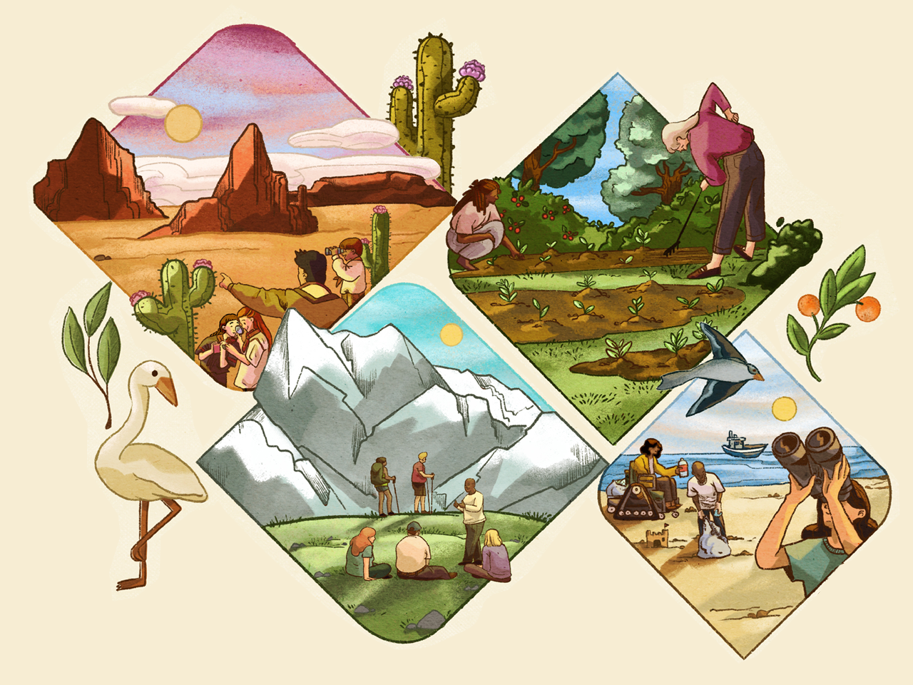 Illustrations for National Public Lands Day (NPLD) | The National ...